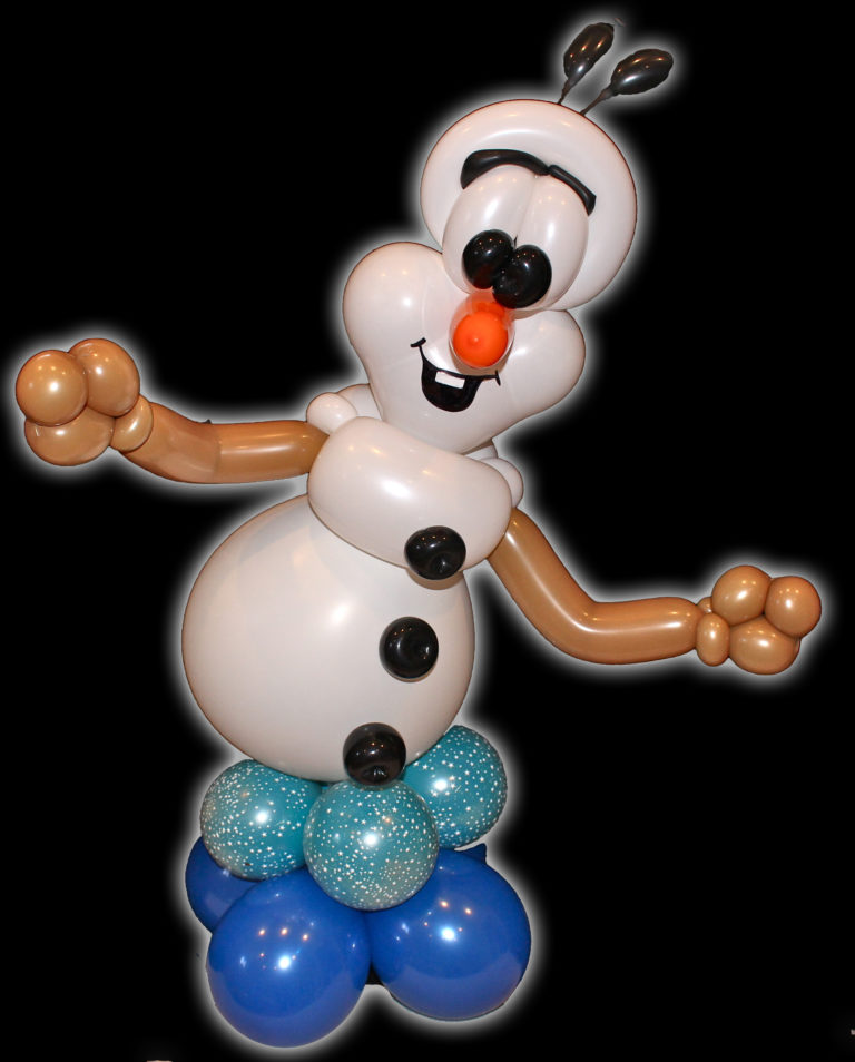 Olaf from Frozen Balloon Centerpiece | Smarty Pants